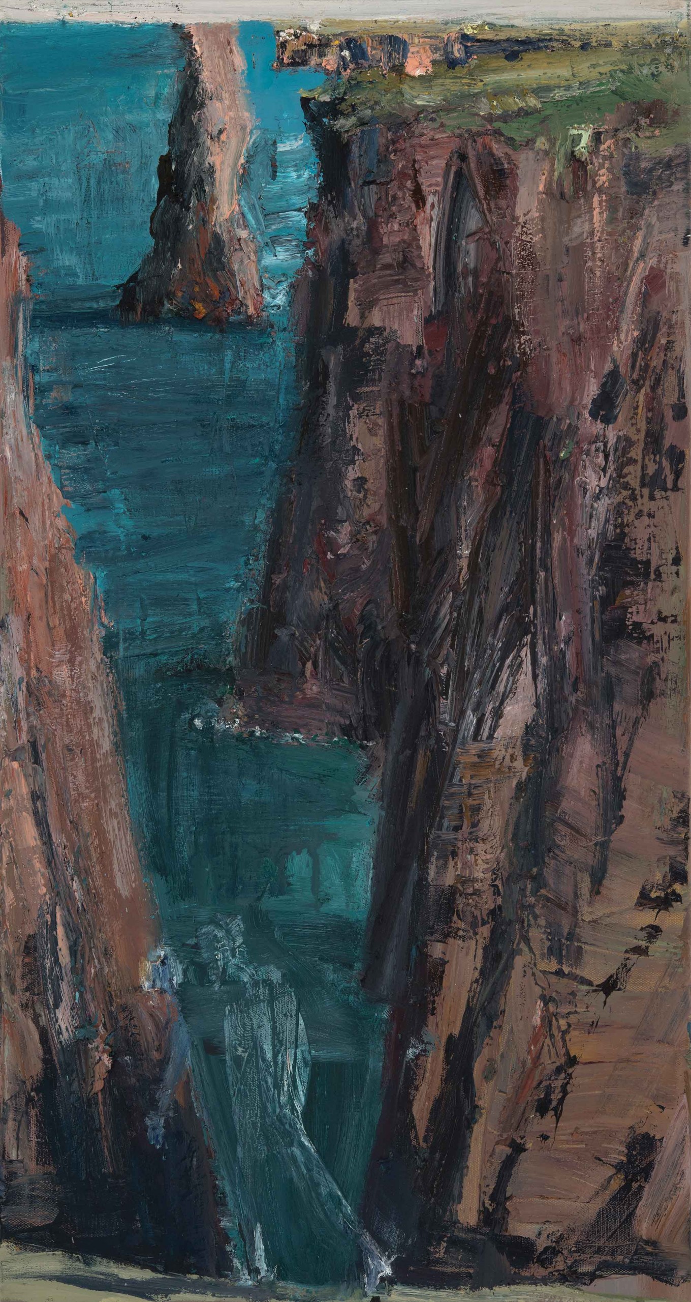 Vertical study with needles - King Street Gallery on William